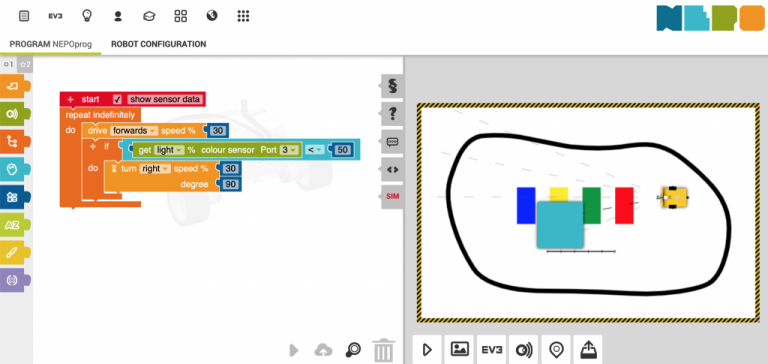 Virtual Robots, Brick Emulators, and Simulated Environments – LEGO Engineering